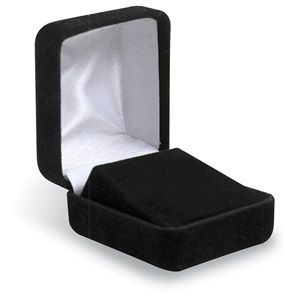 Lapel Pin Box - Black | PaperDirect's