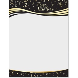 New Years Border Papers | Paper Direct