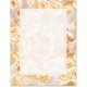 Cream Roses Border Papers | PaperDirect's