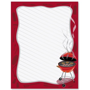 Grillin' Border Papers | PaperDirect's