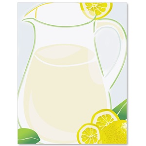 Fresh Lemonade Border Papers | PaperDirect's