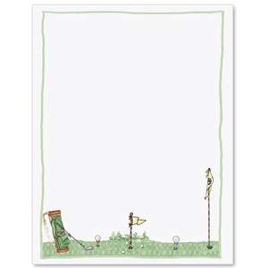 Golf! Border Papers | PaperDirect's
