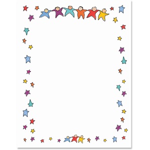 Teamwork Border Papers | PaperDirect's