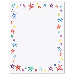 Star Border Papers | PaperDirect's