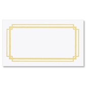 Border Gold Foil Letterhead | PaperDirect's