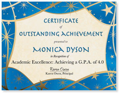How to Design a Certificate for Student Achievements - PaperDirect Blog