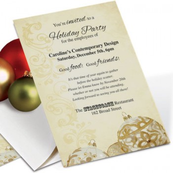 Perfect Wording for a Work Christmas Party Invitation - PaperDirect Blog