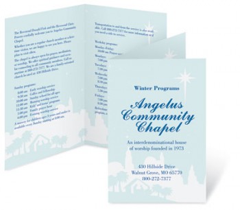 How to Create Church Programs That Look Great! - PaperDirect Blog