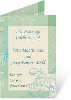 Wedding Program Wording: What to Include - PaperDirect Blog