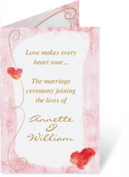Wedding Program Paper Options - PaperDirect Blog