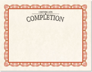 Course Completion Certificates – 5 Unique Designs - PaperDirect Blog