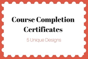 Course Completion Certificates – 5 Unique Designs - PaperDirect Blog